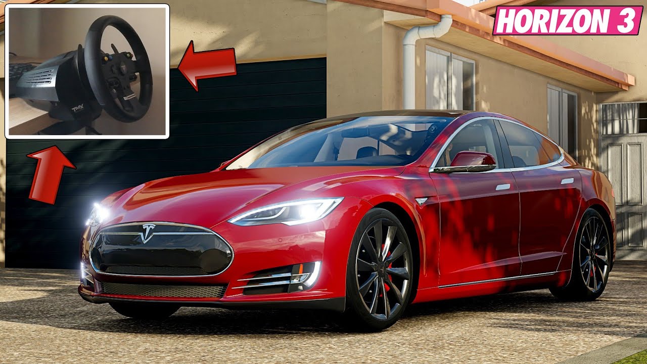 TESLA Forza Horizon 3 - Tesla MODEL S P90D (w/ Steering Wheels ...