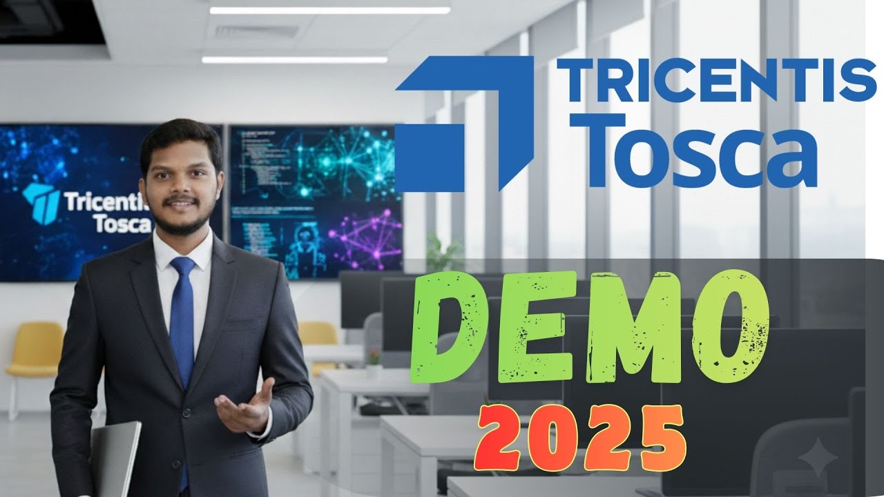 Tosca Automation Full Demo for Beginners | Tricentis Tosca Training ...