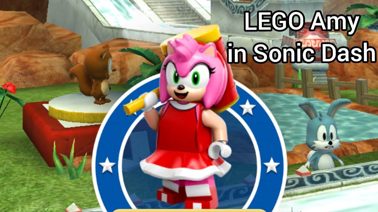 Sonic Dash — Lego Amy Gameplay - YouTube