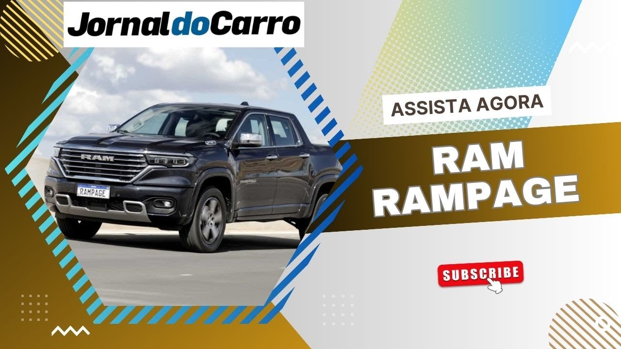 RAM RAMPAGE: COMO É A NOVA PICAPE MAIS POTENTE DO BRASIL - YouTube