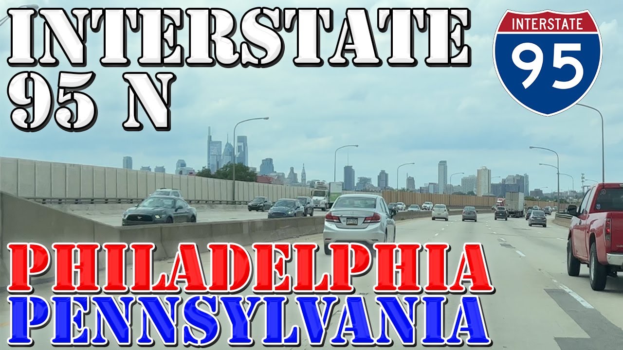 I-95 North - Baltimore, MD to Philadelphia, PA - 4K Highway Drive - YouTube