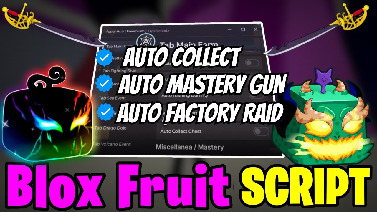 🔥 New Blox Fruits Script | Astral Hub Keyless, Auto Raid & Auto Chest ...