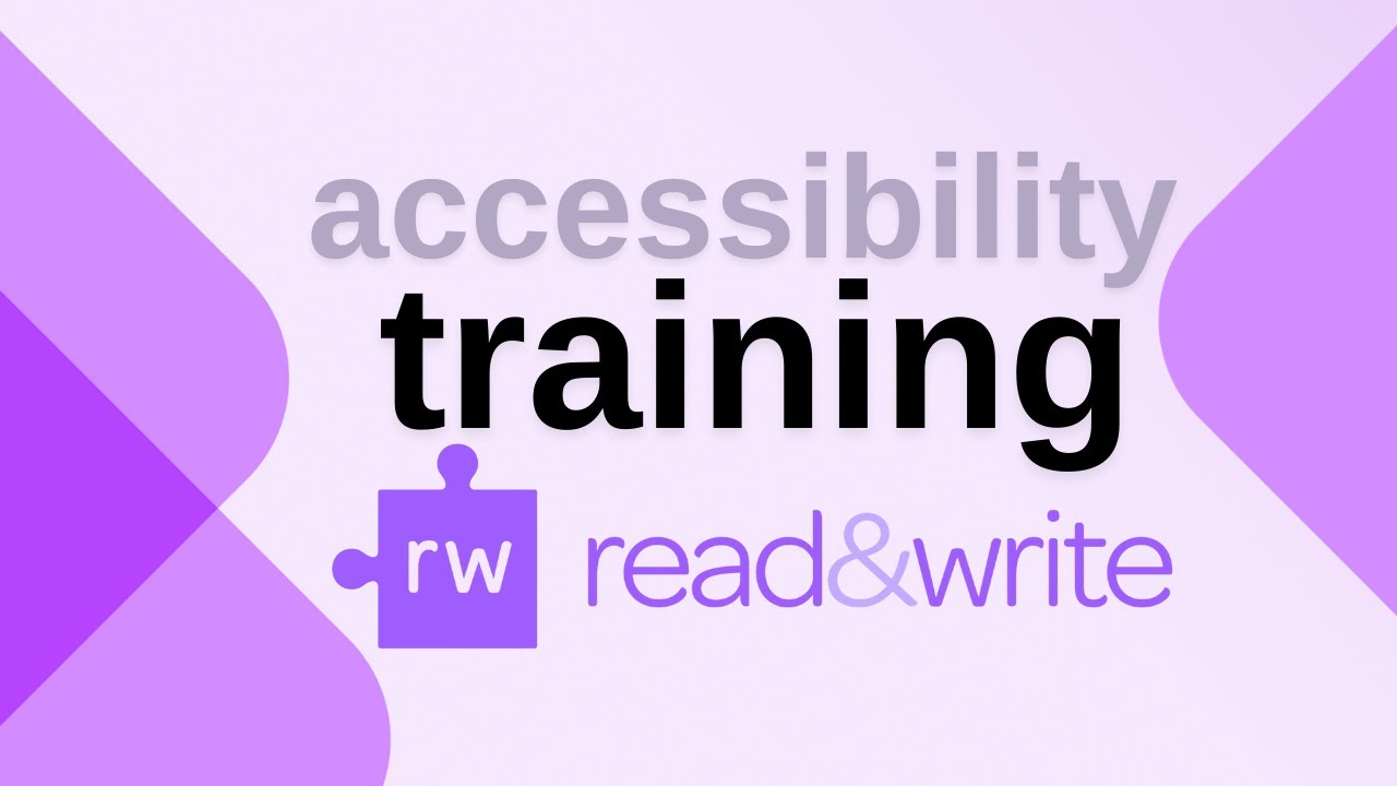 Accessibility Training - YouTube