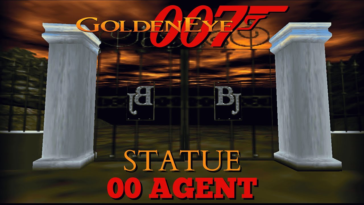 Goldeneye 007 - Statue [00 Agent] - YouTube