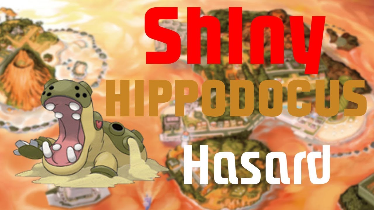 [Shiny Ultra-Soleil] HIPPODOCUS / HIPPOWDON Shiny hasard méthode Ultra ...