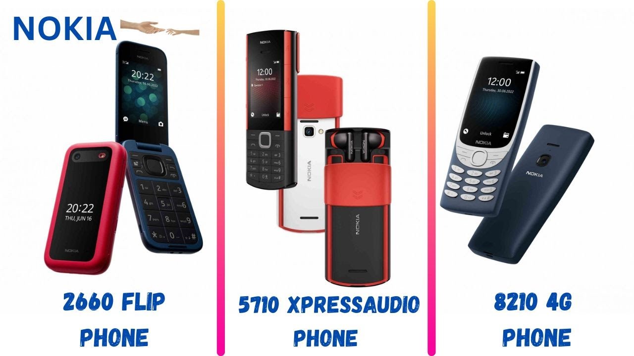 Best Nokia Keypad Phone - Nokia 2660, Nokia 5710 Xpress Audio, Nokia ...