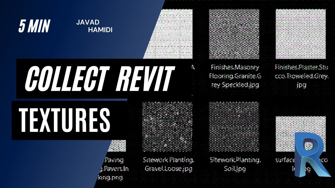 How to Collect Revit Textures Automatically - YouTube