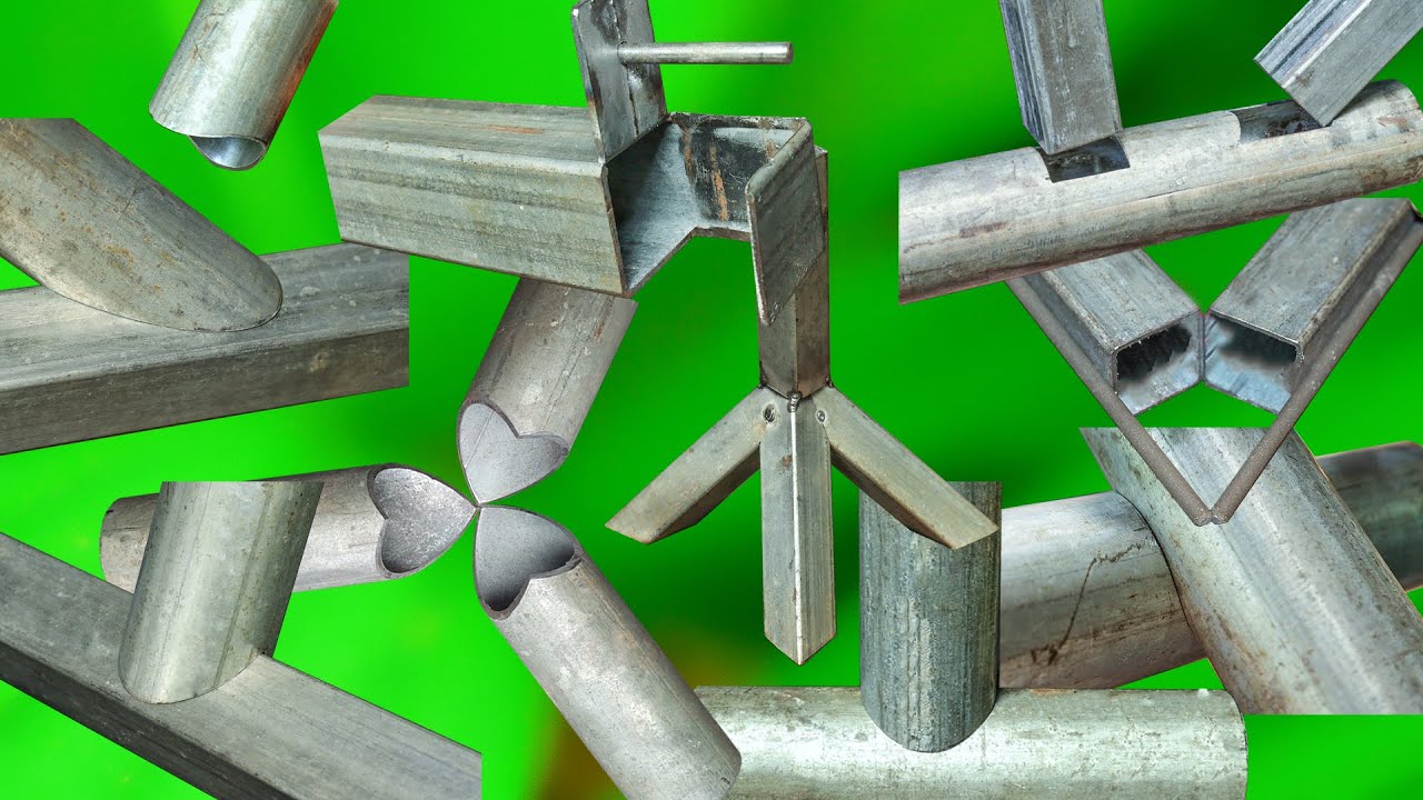 Best 10 Ideas for pipe Cutting and Joints - YouTube