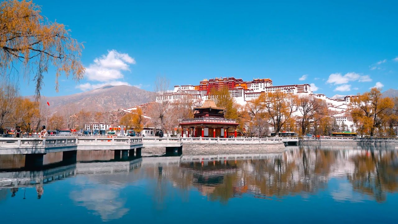 Tibet -4K HDR Scenery of Potala Palace in Tibet - YouTube
