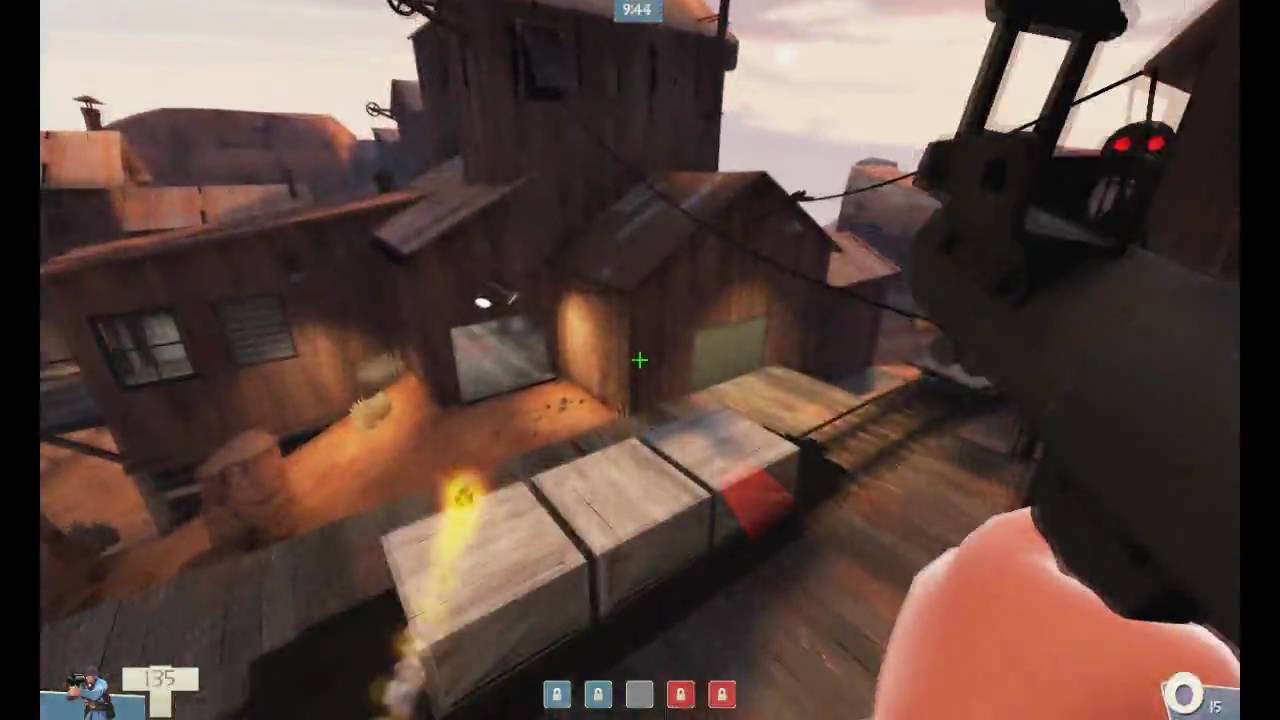 tf2 badlands gunboats routes - ww - YouTube