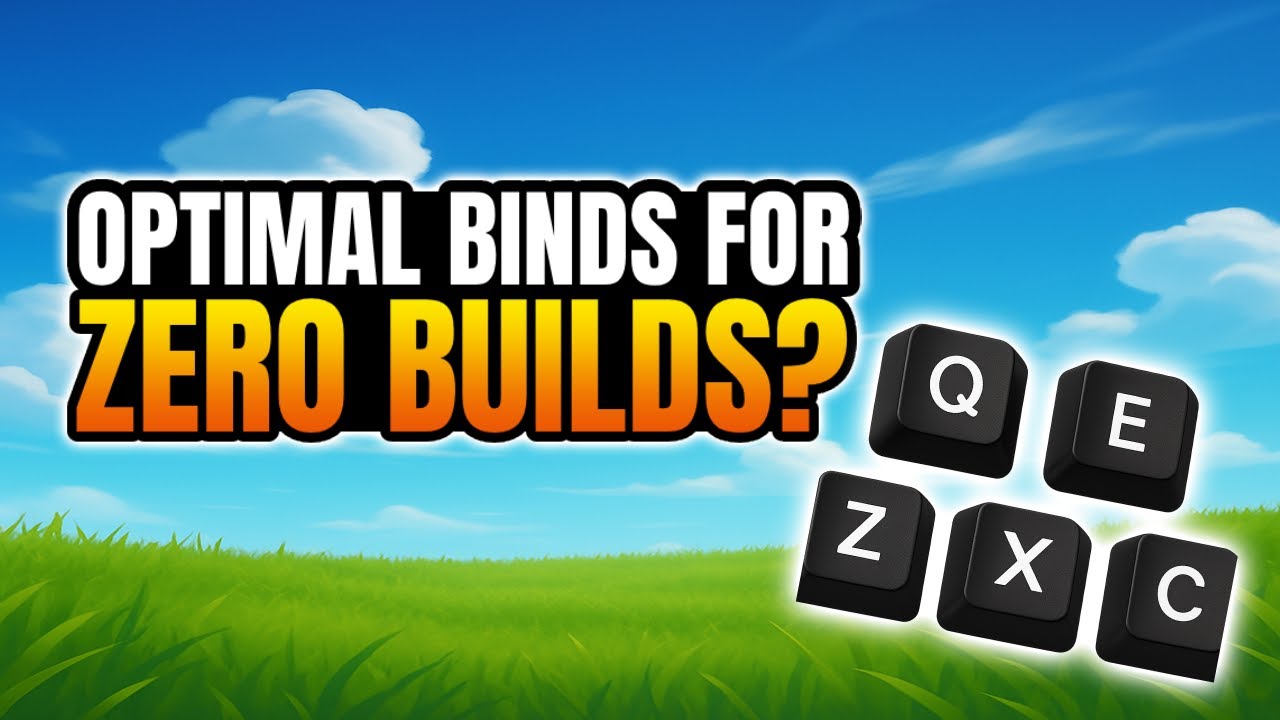 Try these key binds if you play Fortnite Zero Builds! - YouTube
