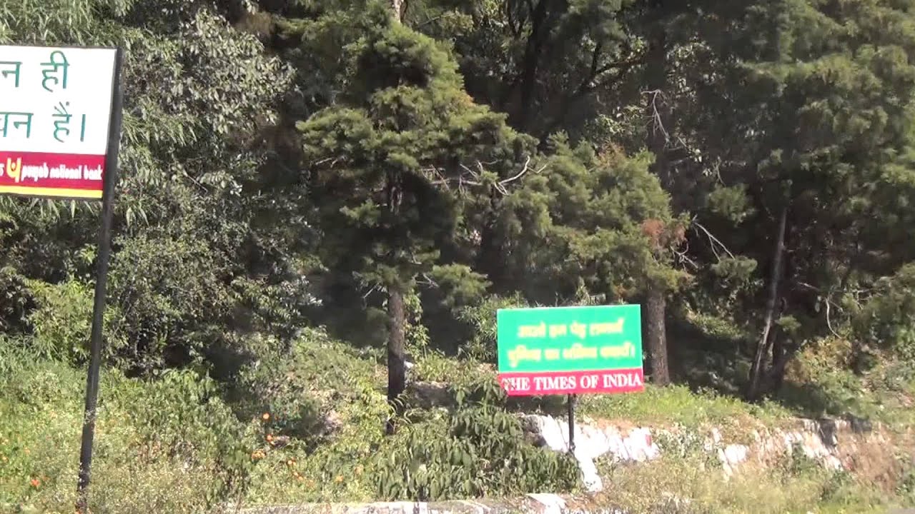 On the Way to Mussoorie from Dehradun in the Hills in Full HD Part 1 ...