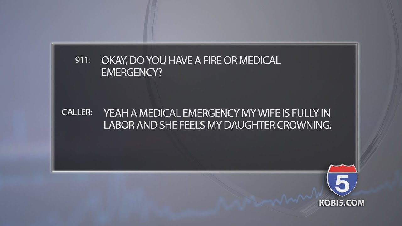 Woman gives birth on Rogue Valley Expressway - YouTube