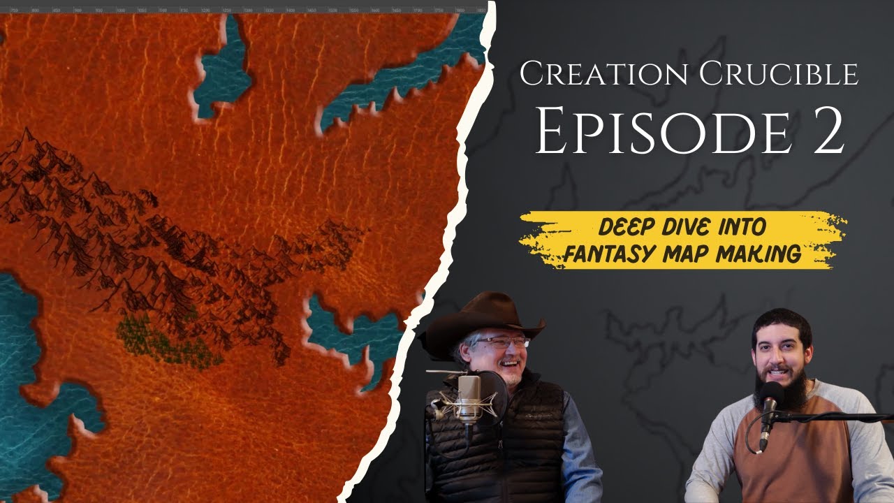 How To Use Photoshop to Make A Fantasy Map- Part 2 "Deep Dive To World ...