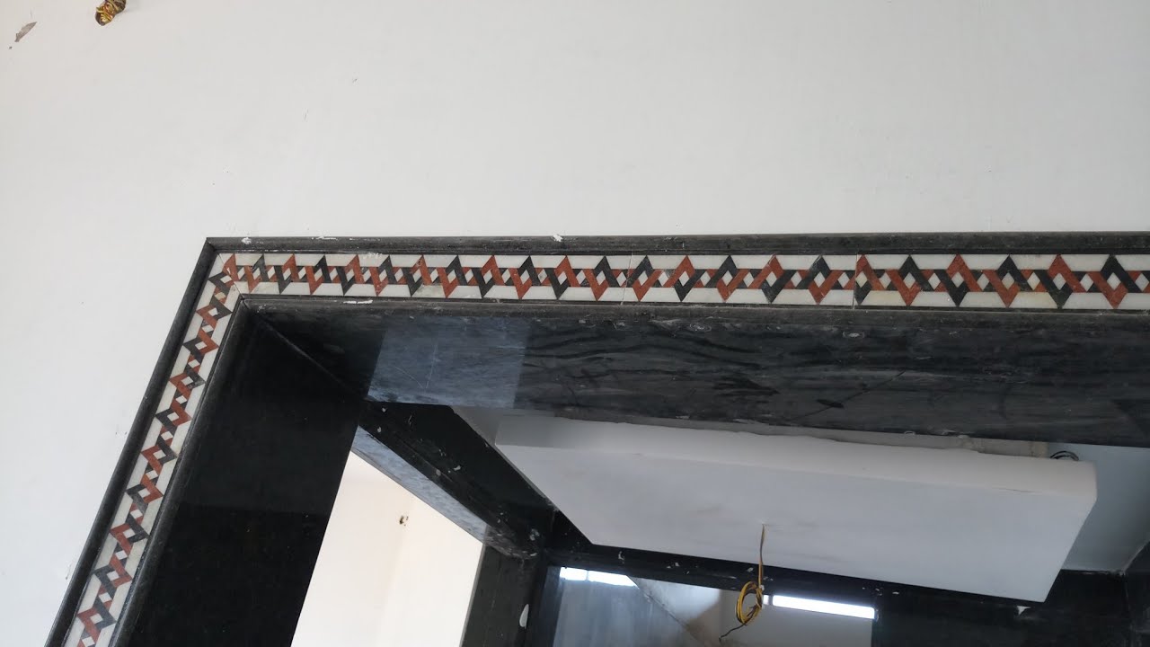 Granite chowkat moulding inbetween - YouTube