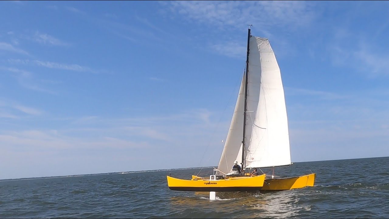 A little More Madness - Chasing a CLC Pacific Proa - YouTube