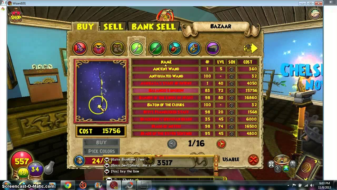 W101 - Get Any Level Bow for Any level (1-90) - YouTube