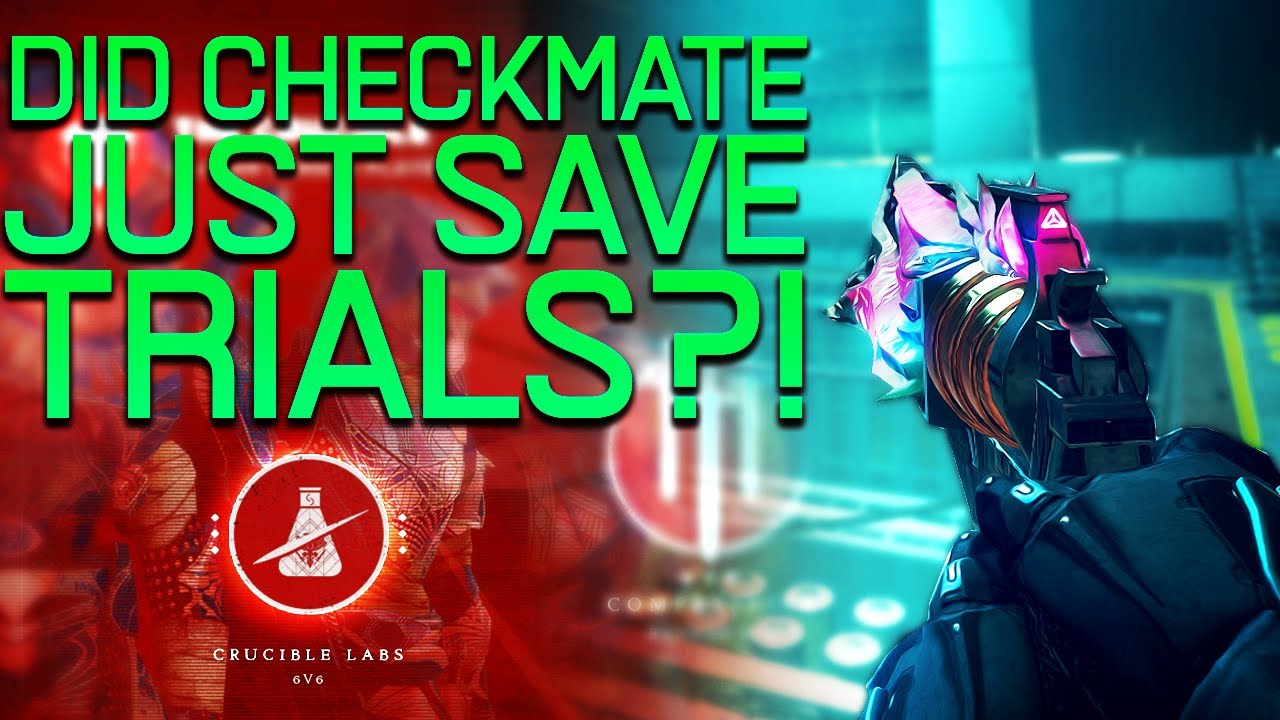 Will Checkmate Save Trials Of Osiris?! | Destiny 2 - YouTube