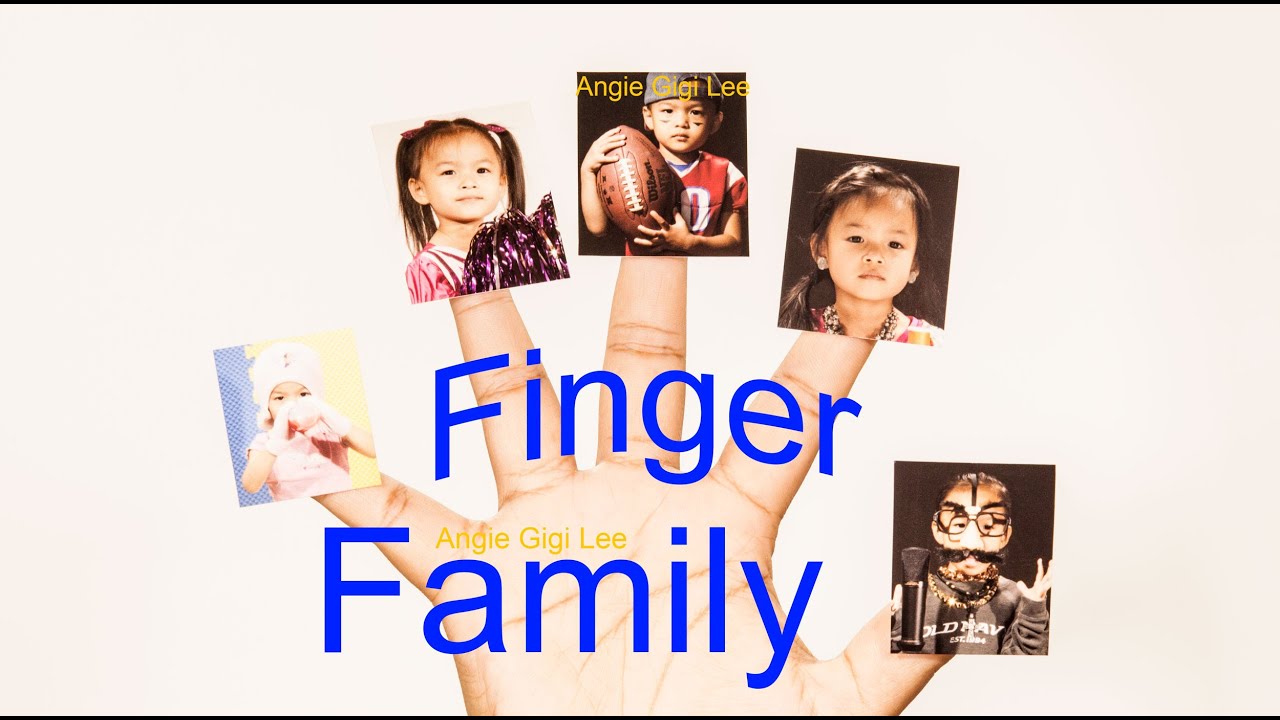 Finger Family Song | Angie Gigi Finger Family Nursery Rhymes - YouTube