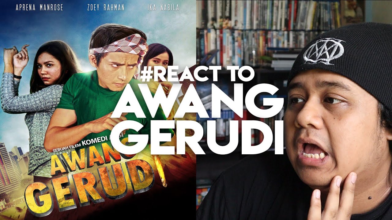 #ZHAFVLOG - DAY 329/365 - #React to Awang Gerudi Movie Trailer | Z ...