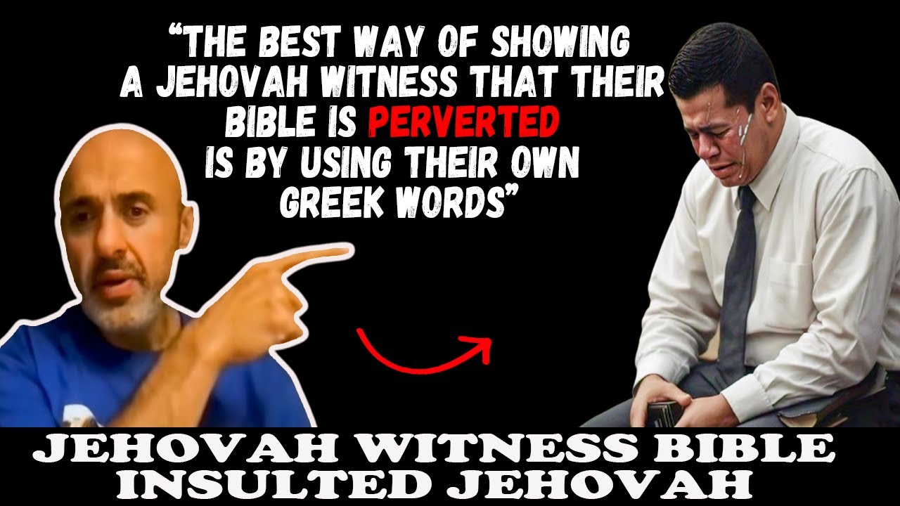 Sam Shamoun EXPOSES The JEHOVAH WITNESS Bible LIVE ON STAGE Sam Shamoun ...