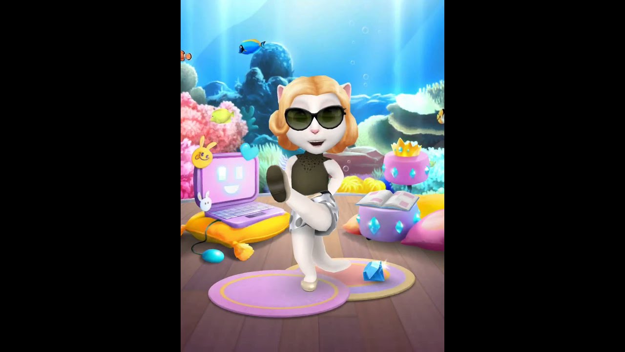 My Talking Angela The Evil Eyes Youtube