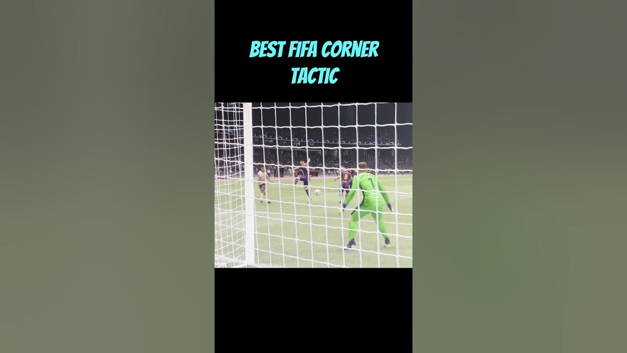 Best FIFA Corner Tactic #shorts - YouTube