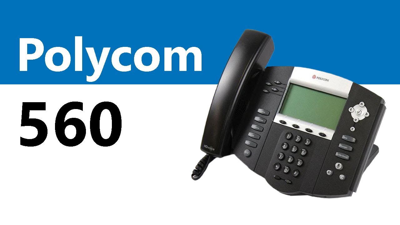 The Polycom SoundPoint 560 IP Phone - Product Overview - YouTube
