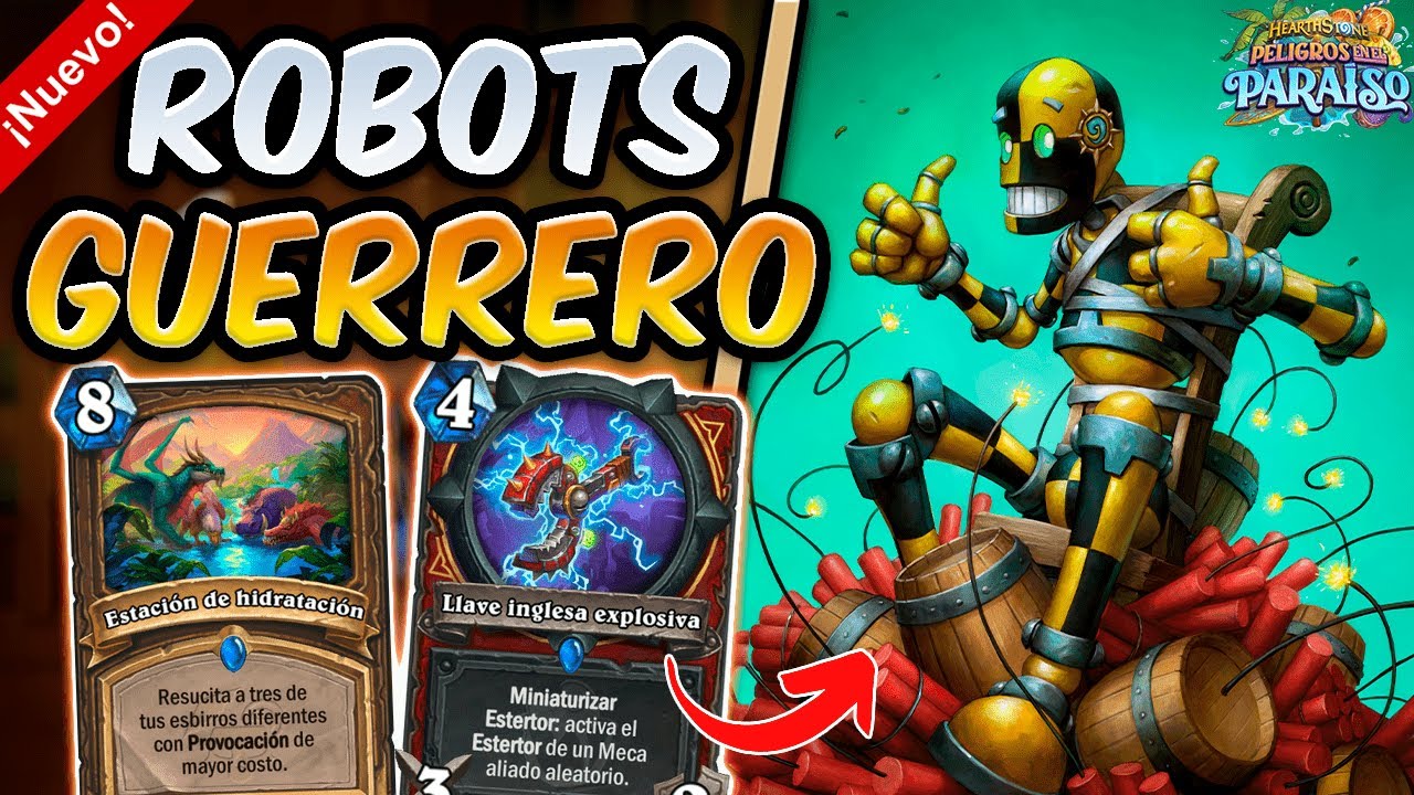 REVIVEN FULL BOMBAZOS !!│GUERRERO ROBOTS│PELIGROS EN EL PARAÍSO - YouTube