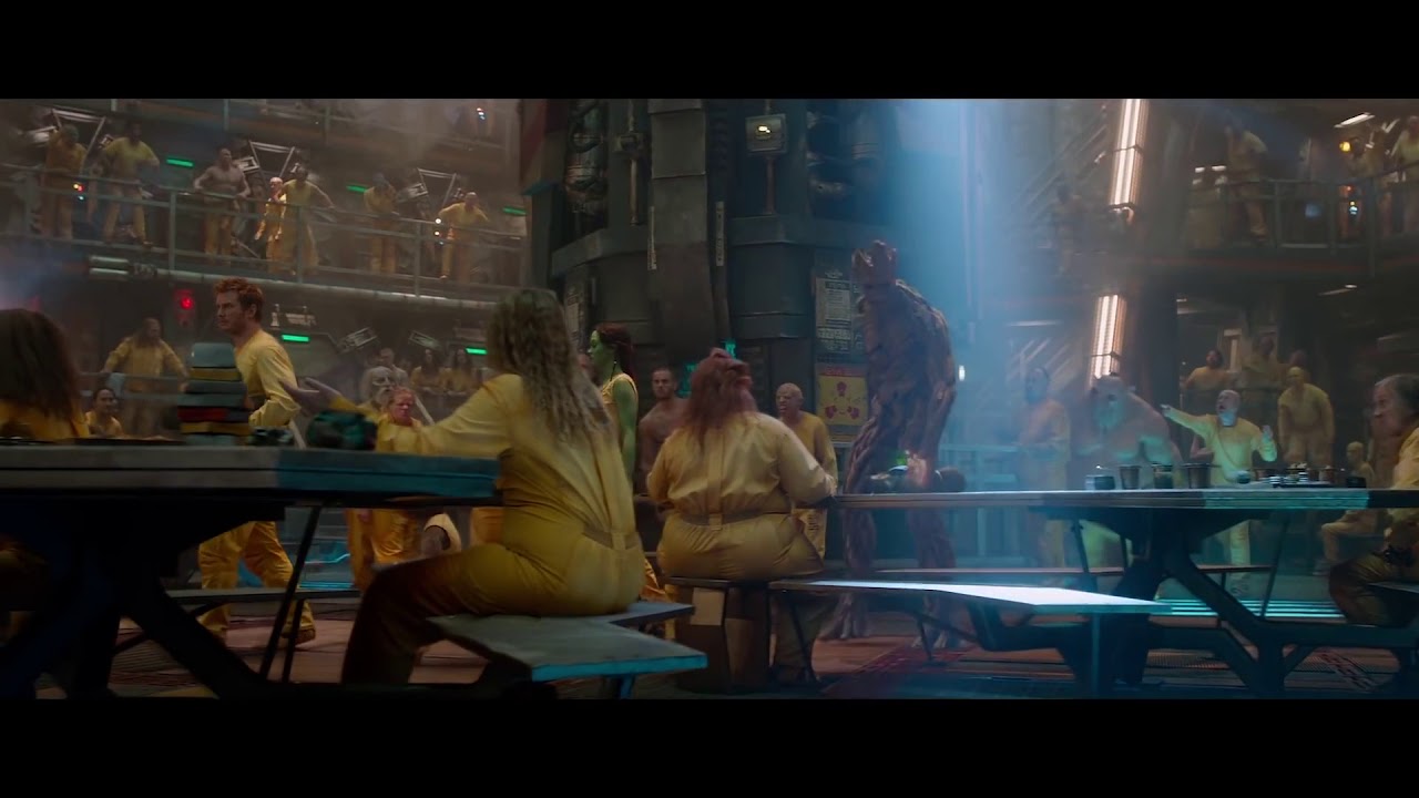PRISON SCENE | GUARDIANS OF THE GALAXY - YouTube