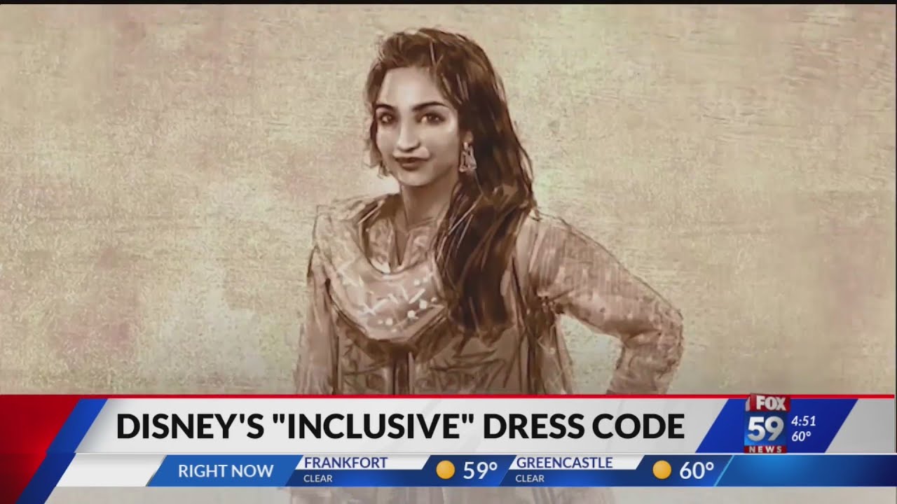 Disney Parks adds "inclusive" dress code - YouTube