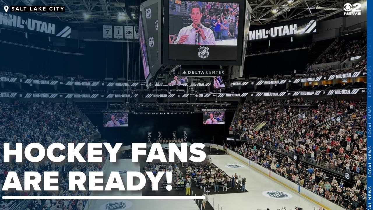 NHL in Utah: Fans are ready for professional hockey - YouTube