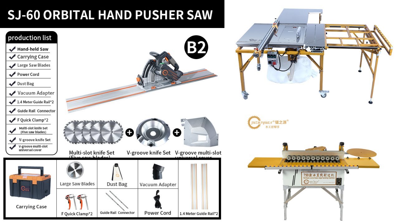 Watch Track Saw & Sliding Table Saw Power Through Every Cut! - YouTube
