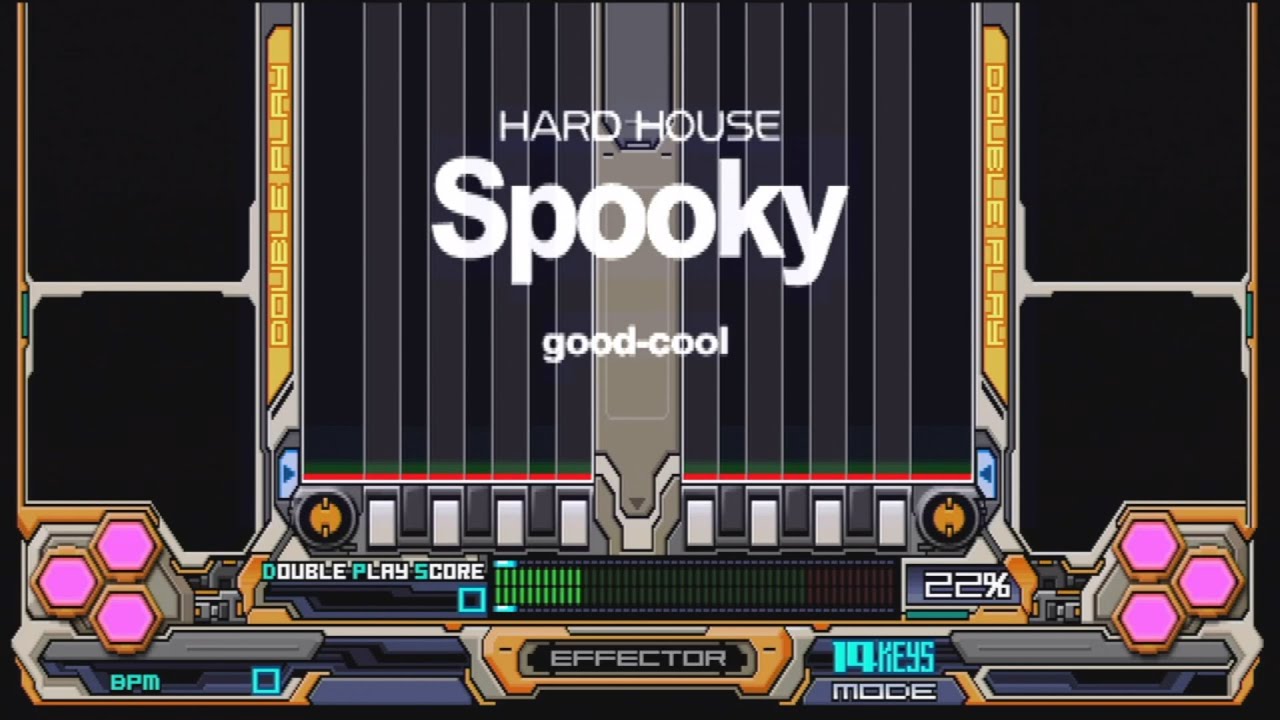 [60fps] Spooky (DP 14KEYS) / AutoPlay / good-cool / CS beatmania IIDX ...