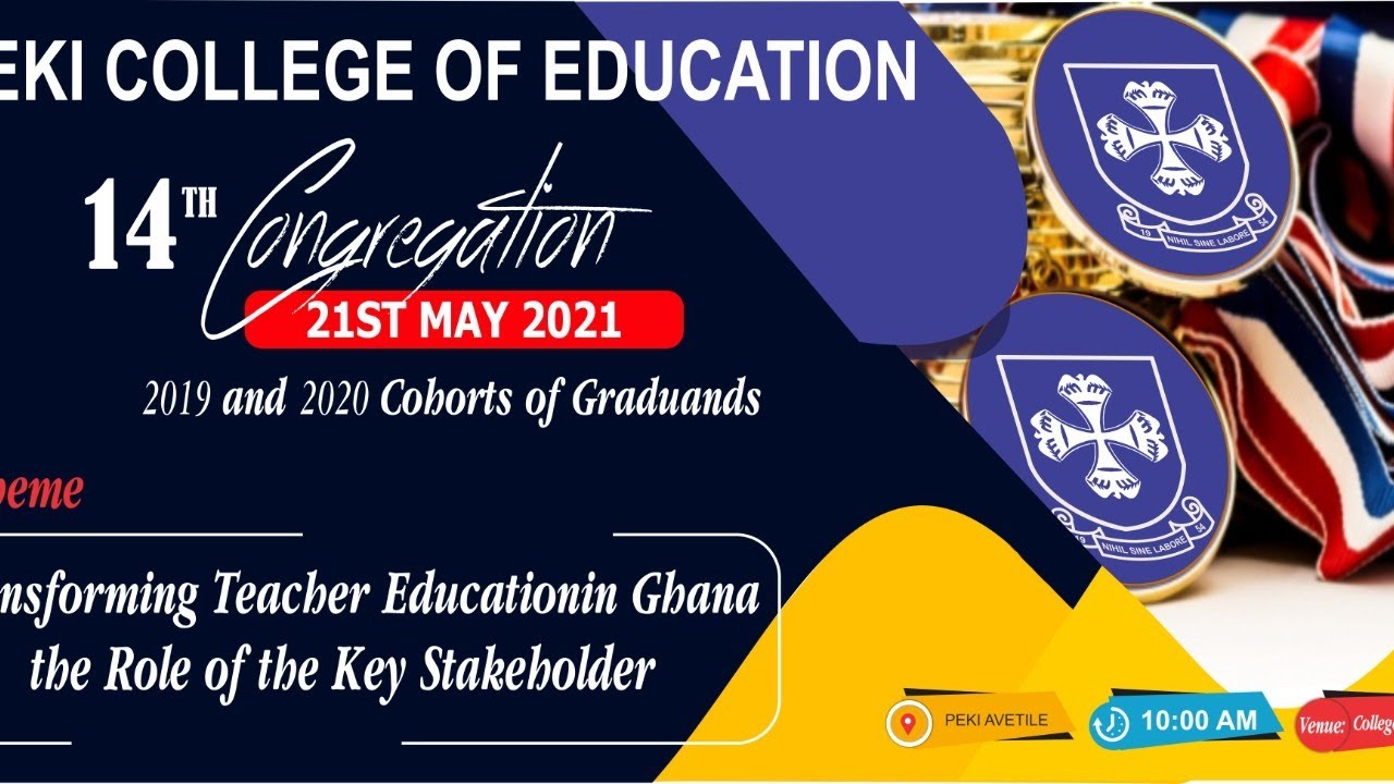 Peki College of Education - 14th Congregation Ceremony - YouTube