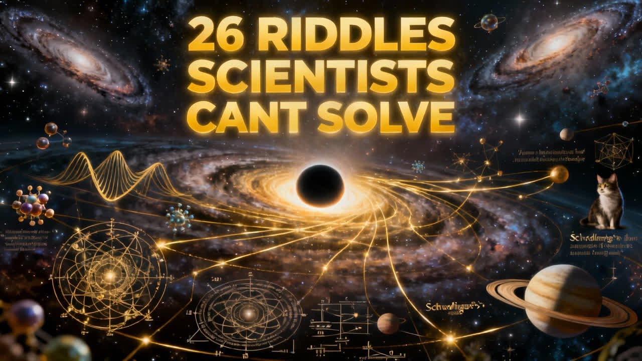 Scientists Race to Solve 26 Reality Riddles - YouTube