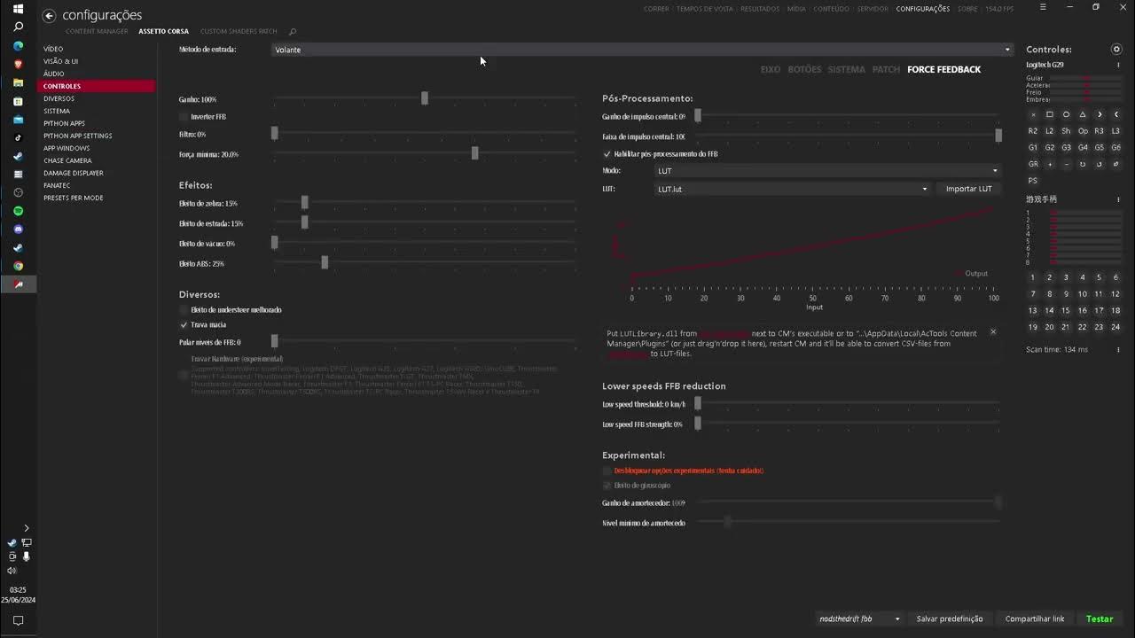 PARTE3 - SCRIPT DE CONTROLE PARA ASSETO - ASSETTO CORSA - (COMUNIDADE DISCORD) - YouTube