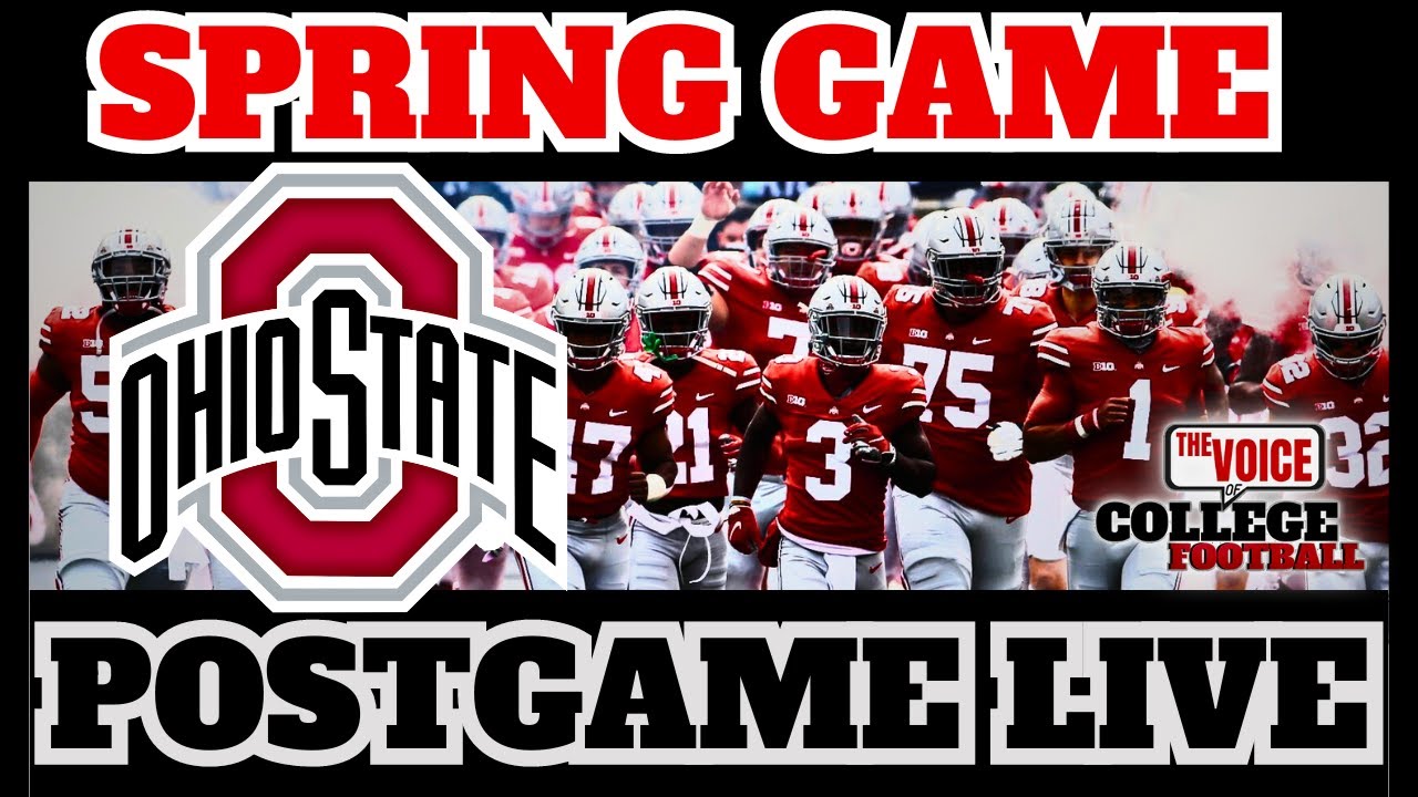 Ohio State Spring Postgame LIVE - YouTube