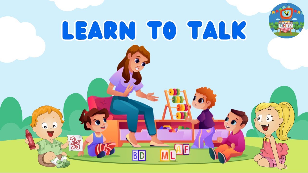 Learn to talk | Learn to talk for toddlers | Baby’s First Words | Baby ...