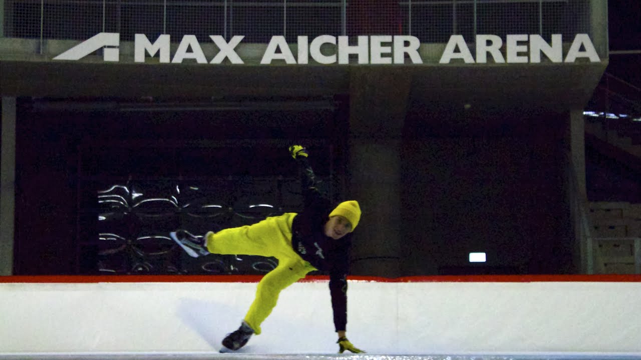 Freestyle Ice Skating | Max Aicher Arena - YouTube