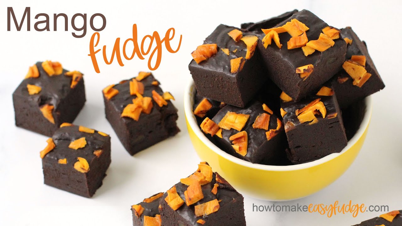 Create This Gourmet Chocolate Mango Fudge with Just 3 Ingredients ...