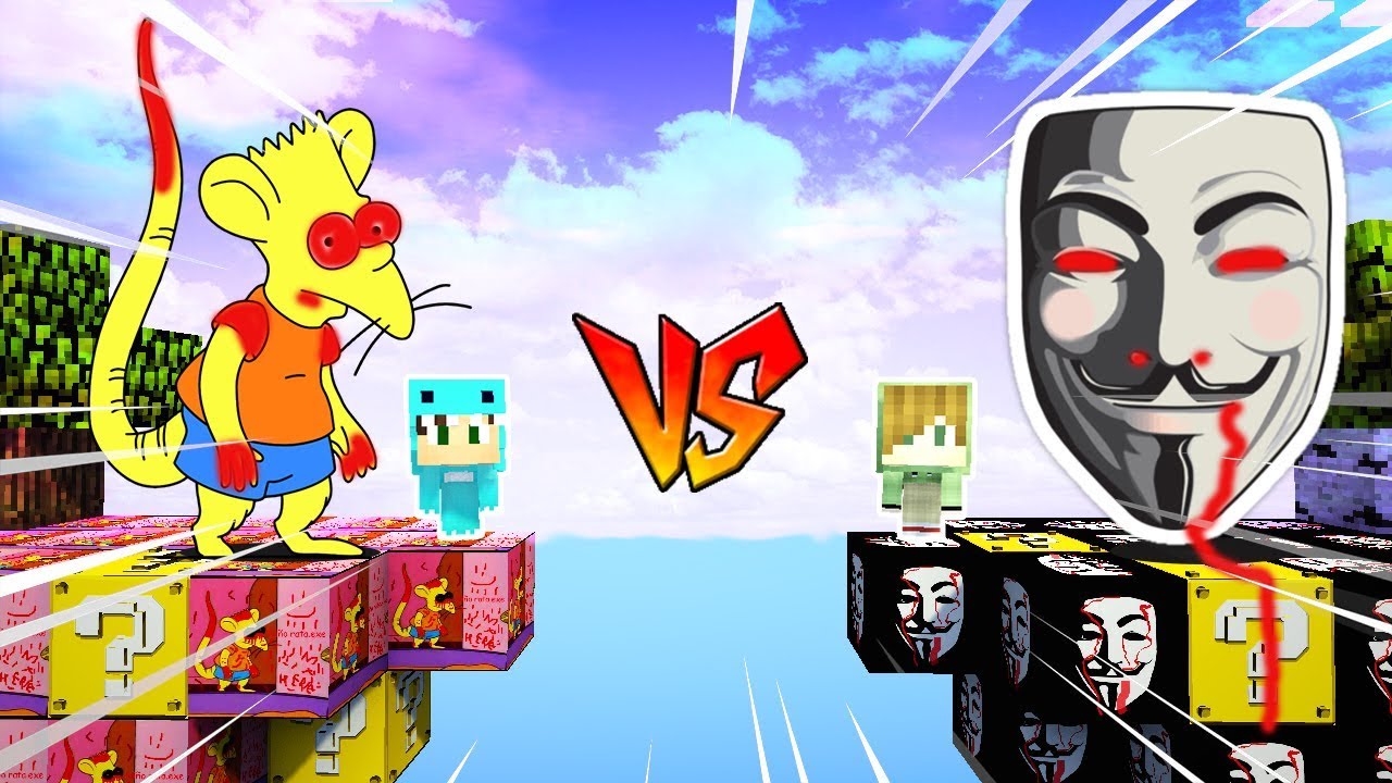 ISLA de NIÑO RATA.EXE VS ISLA de HACKER.EXE 🌴😱 MINECRAFT BEBE MILO Y ...