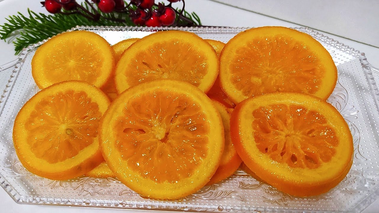 🍊 COMO HACER FRUTA ESCARCHADA O CONFITADA FACIL Y RAPIDO PARA EL ROSCÓN ...