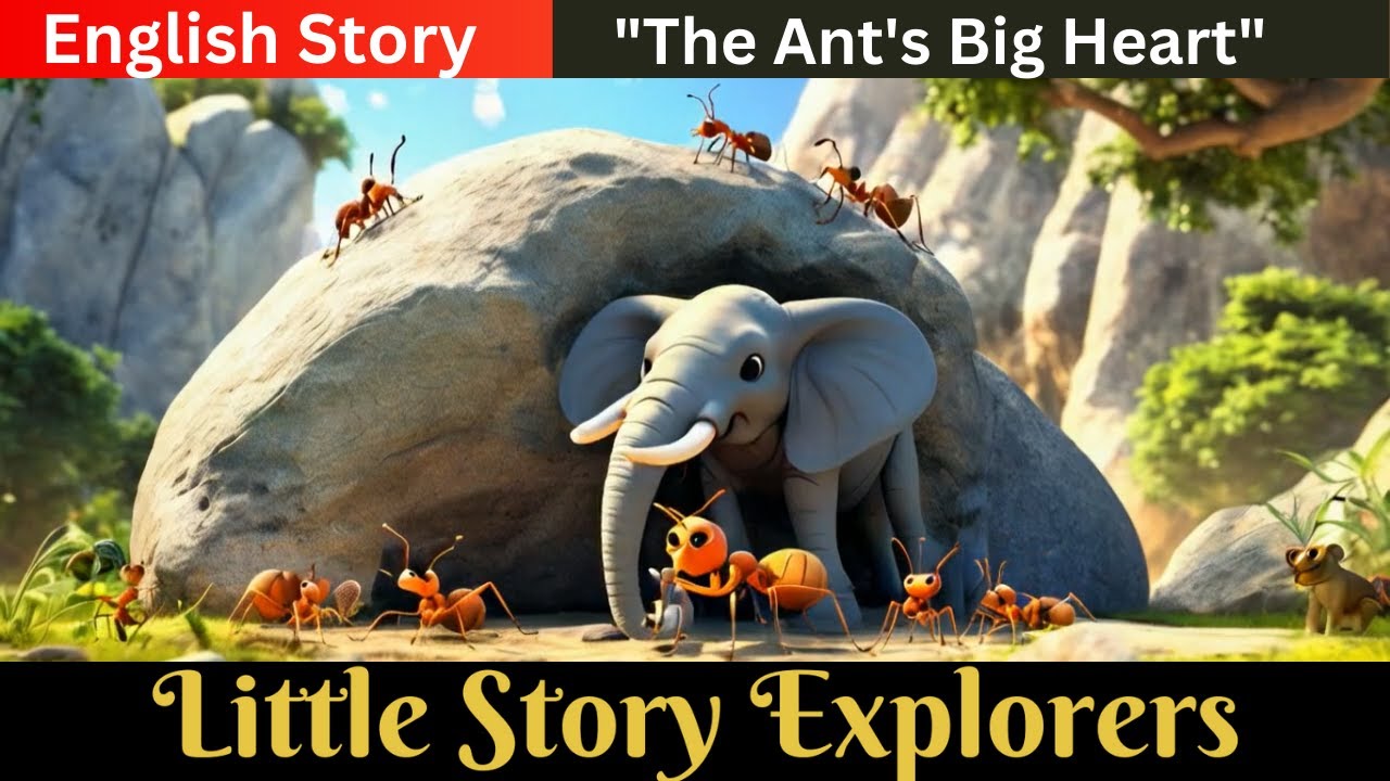 The Ant's Big Heart | Little Story Explorers | Kids Story | AI Story ...