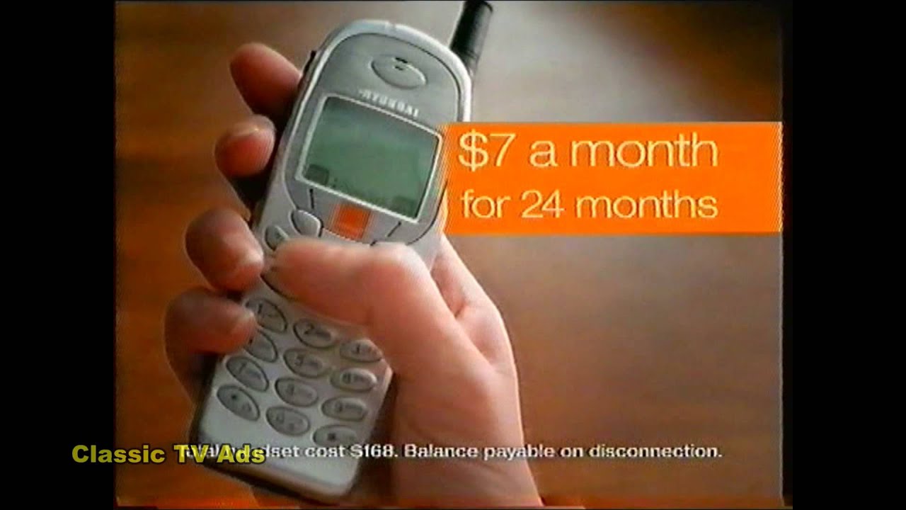Orange mobile phone network 2002 - YouTube