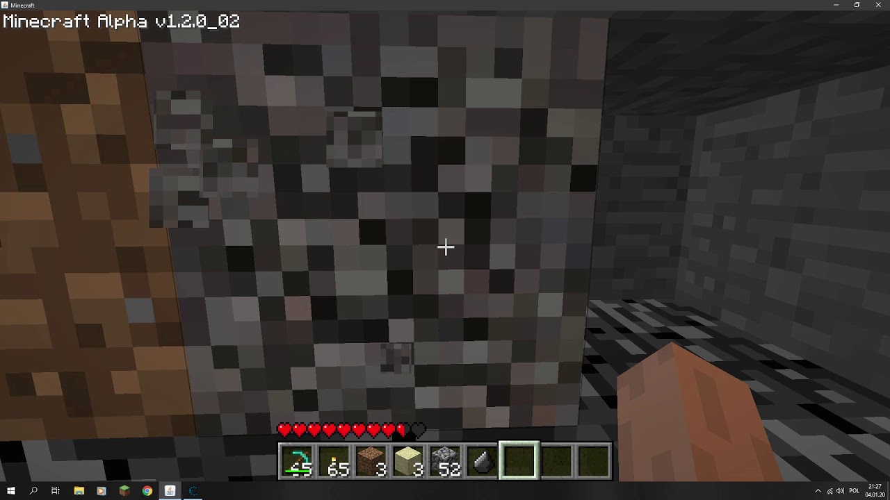 Overwriting blocks in Minecraft Alpha by CheatEngine - YouTube