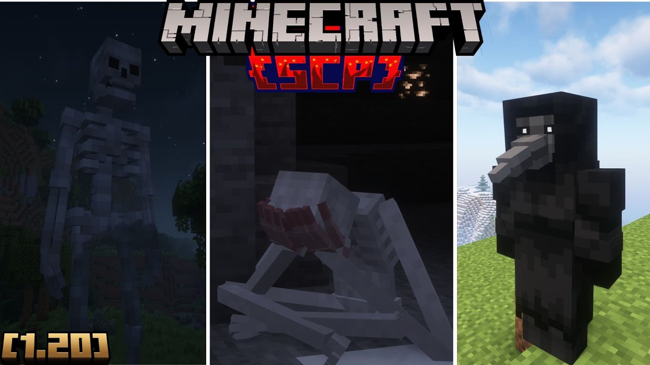 3 New Terrifying SCP mods! [Minecraft 1.20.1 Mod Showcase] - YouTube