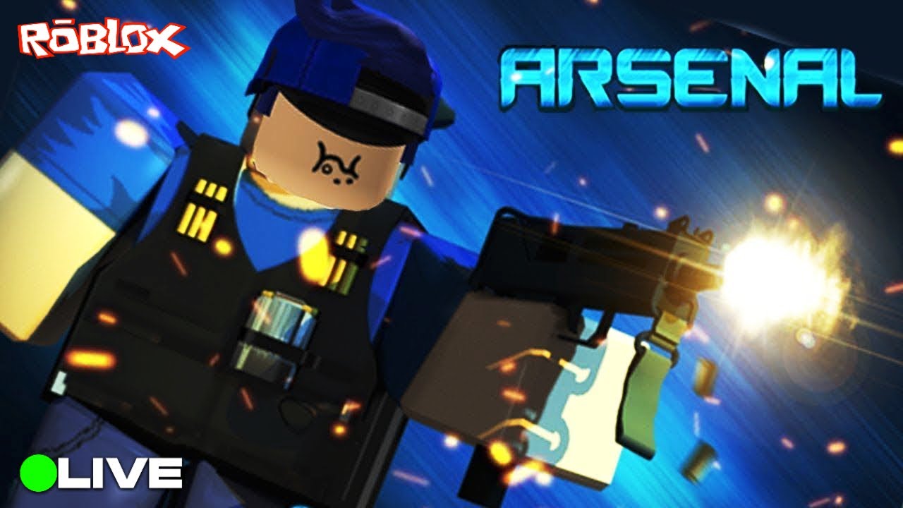 ROBLOX ARSENAL LIVE ~ GRINDING LEVELS ~ (PLAYING WITH VIEWERS) - YouTube