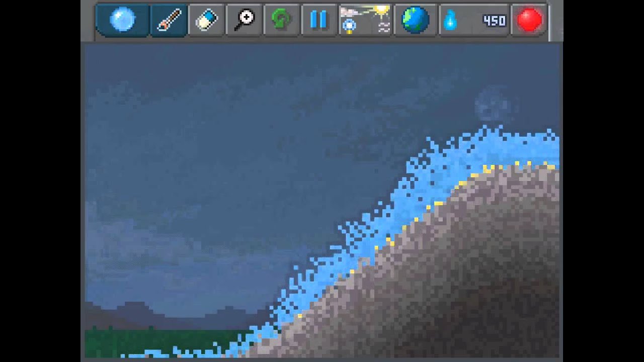 [The Sandbox] How to make a frozen waterfall - YouTube