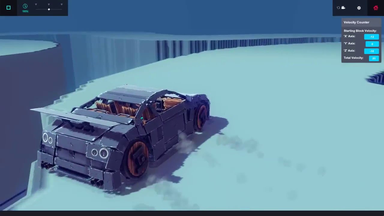 Canyon 2 Drift Track | My Besiege Custom Maps #2 - YouTube